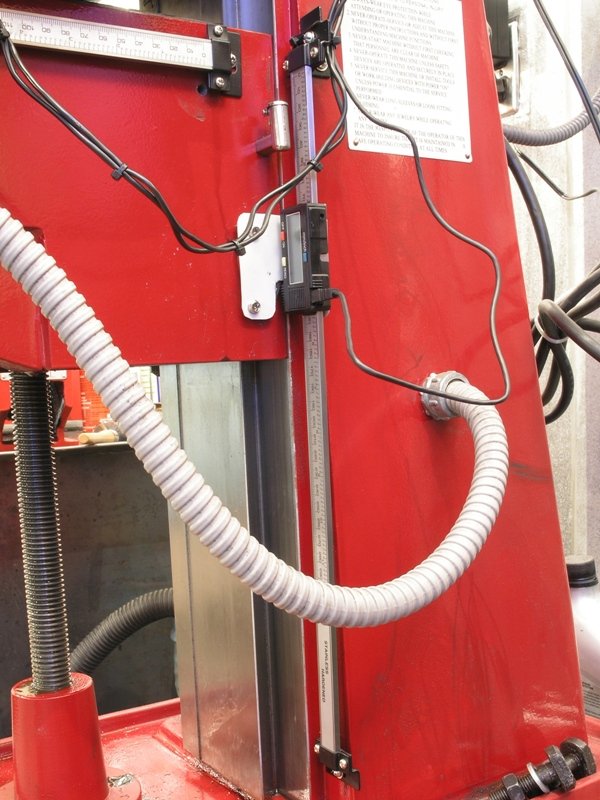 DRO for 6X26 Knee Mill